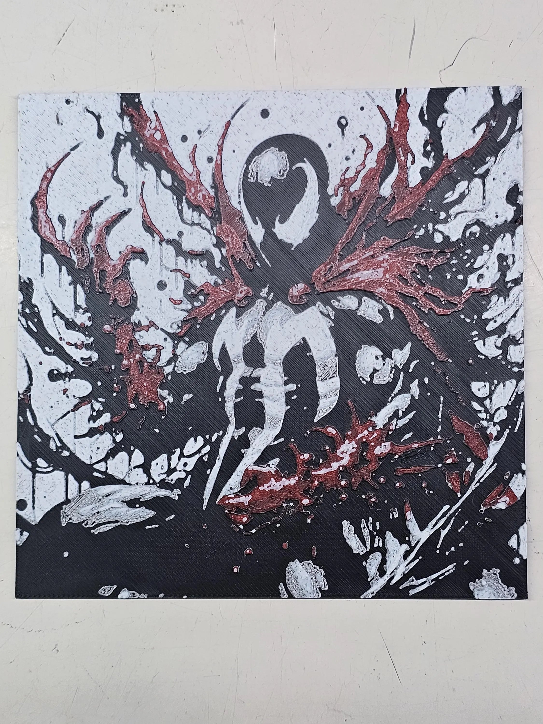 Spawn 3D Printed Hueforge Fan Art – 3DX Print the World
